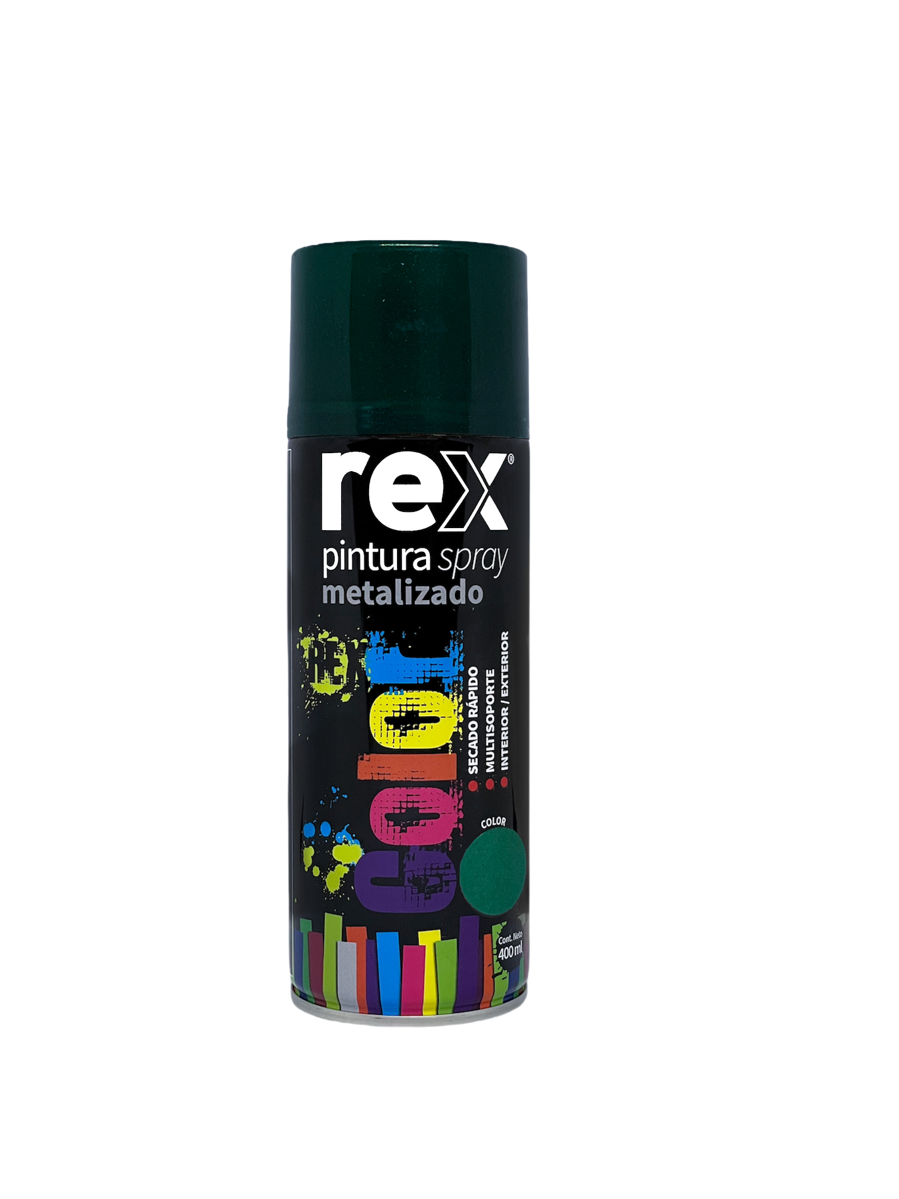 PINTURA SPRAY METALIZADO 400mL VERDE REX – MAGITEC CHILE